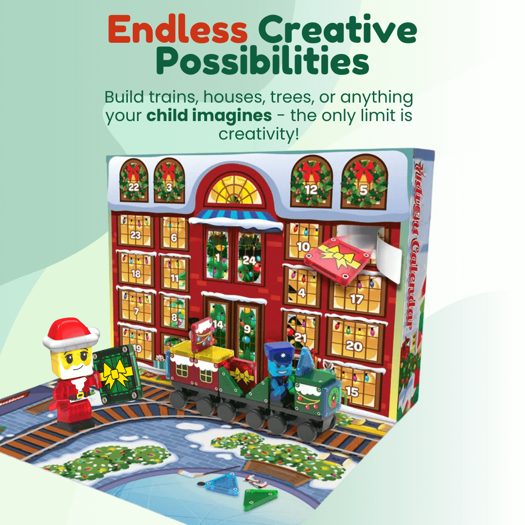 MagicBricks™ - Magnetic Building Tiles Advent Calendar