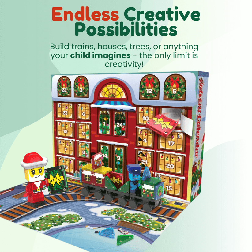 MagicBricks™ - Magnetic Building Tiles Advent Calendar