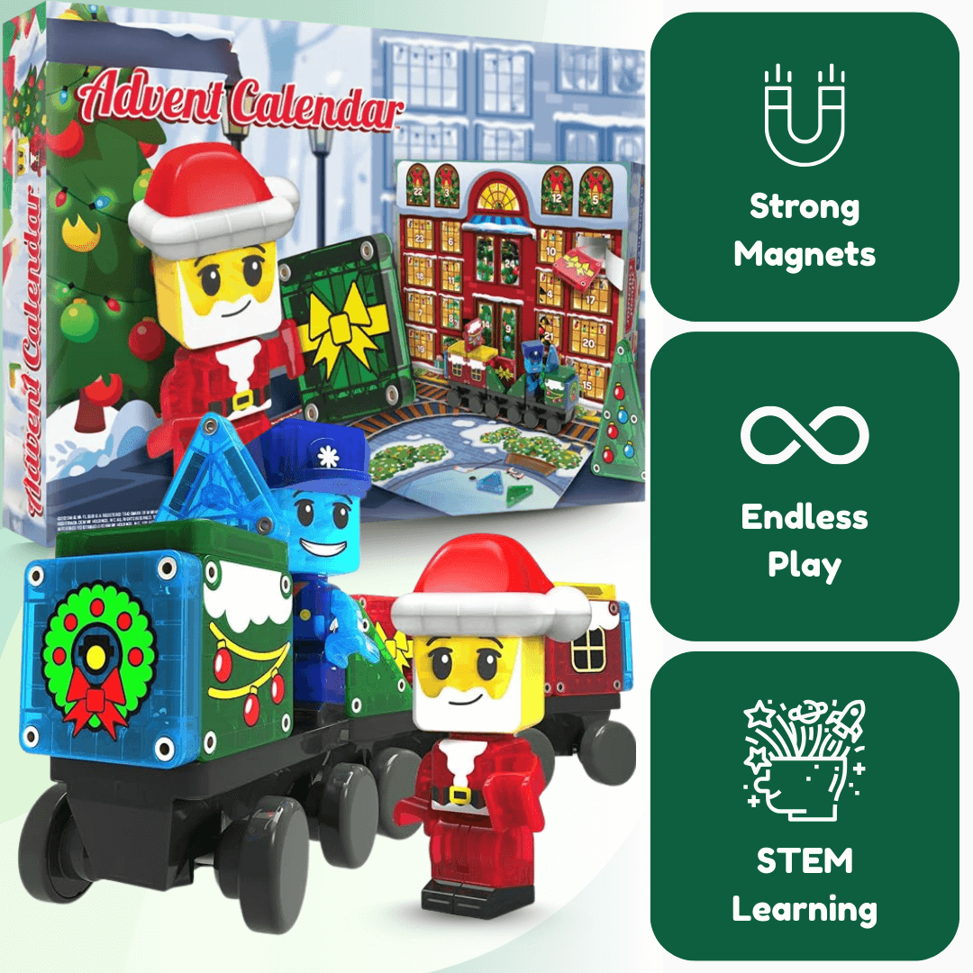 MagicBricks™ - Magnetic Building Tiles Advent Calendar